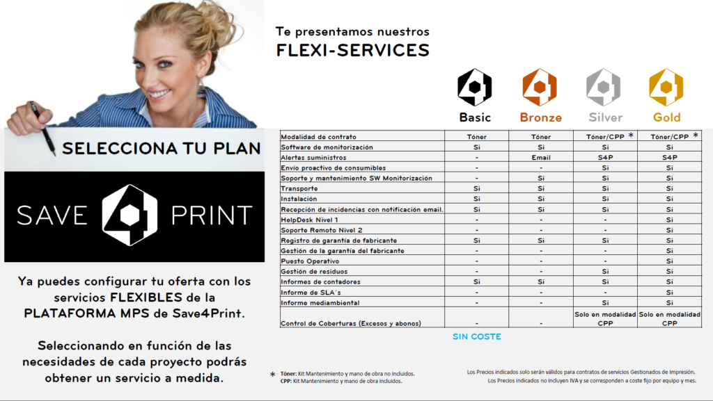 Crea tu servicio a medida con los Flexi-Services de Save4Print - save4print